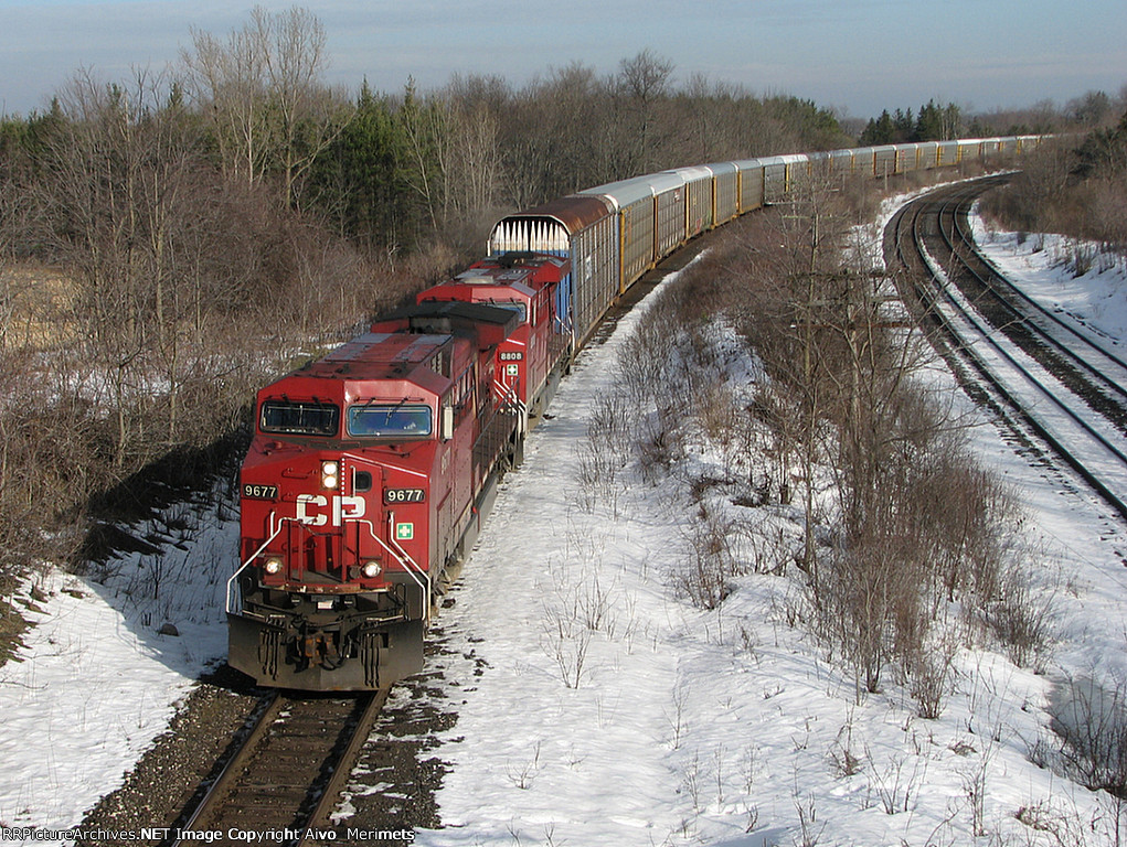 CP 9677 west at Lobo